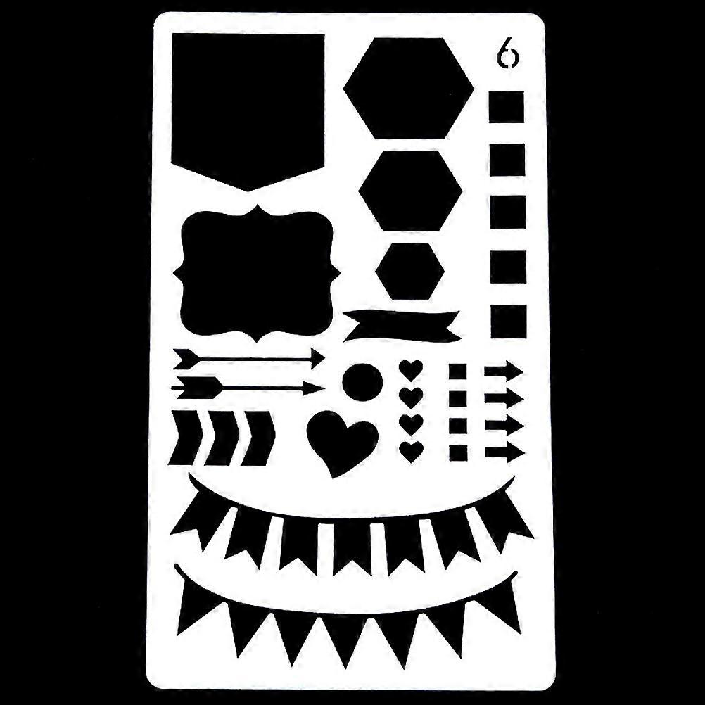 16 Pcs Drafting Templates Drafting Stencils Drawing Stencils Templates ...