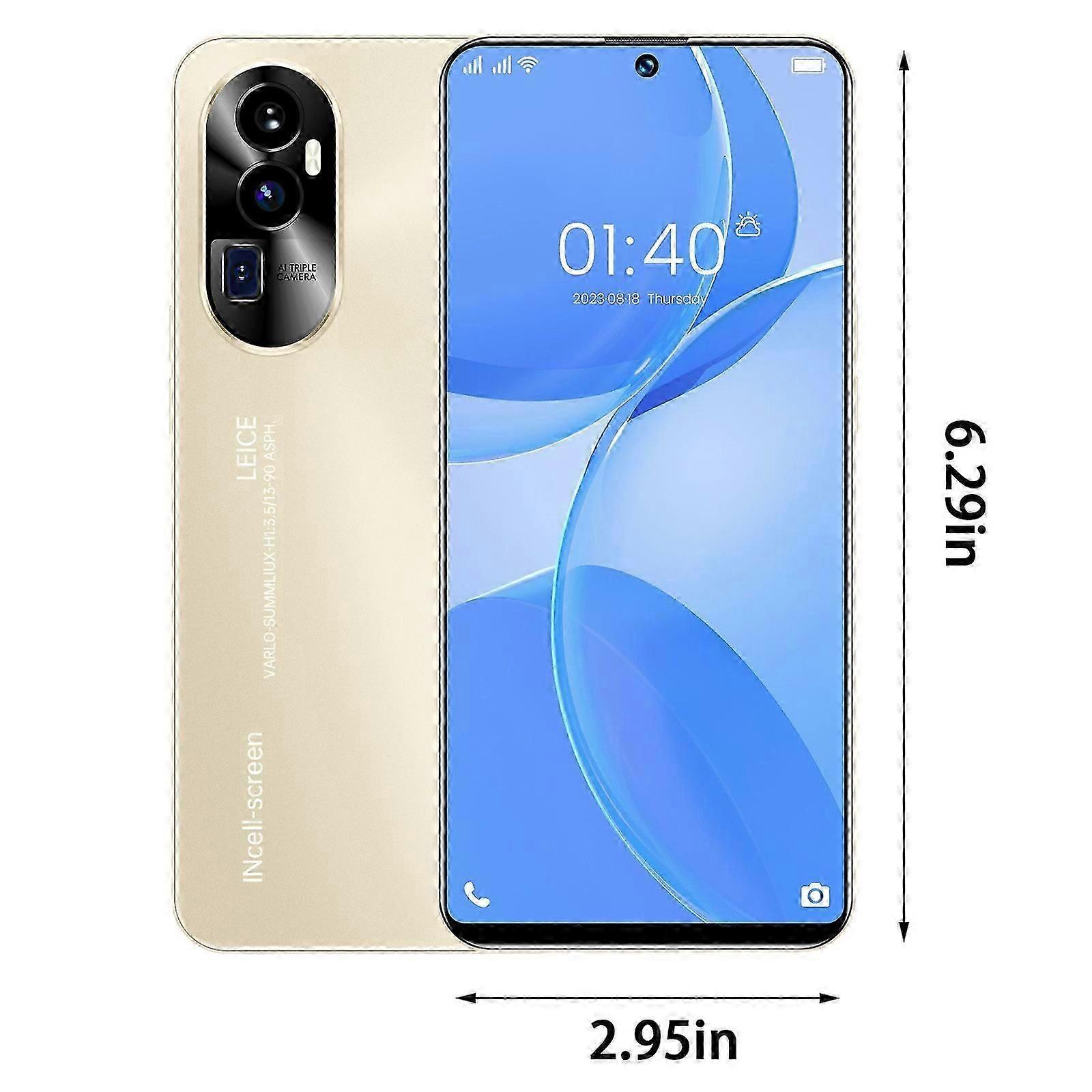 Mobile Phones 7.3 Inch android 13 Smart Phone 16Gb Dual Sim Standby ...