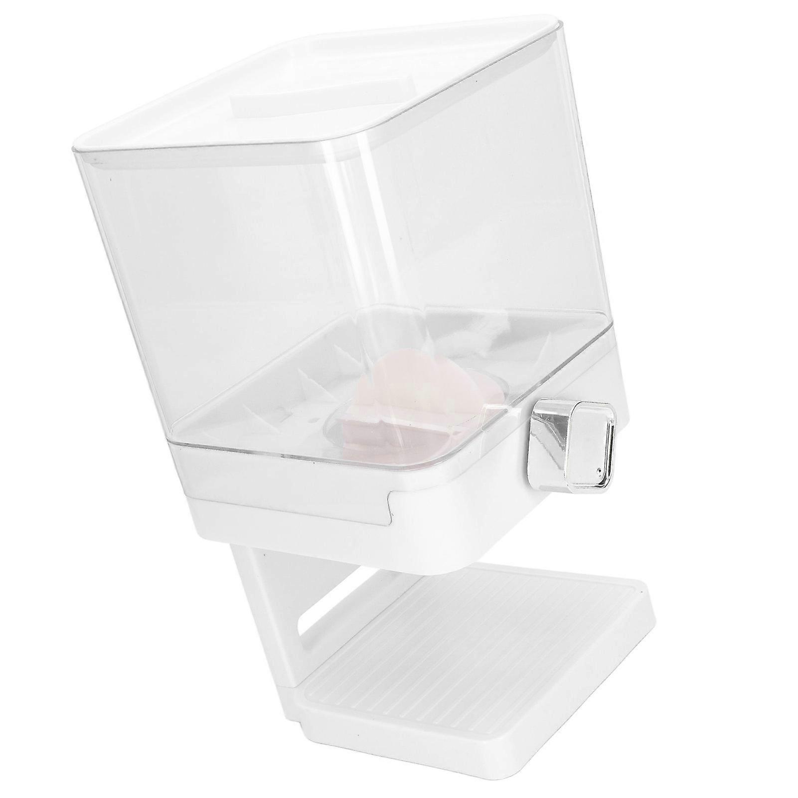 Cereal Dispenser 17.5oz Capacity Single Grid Grain Dispenser ...