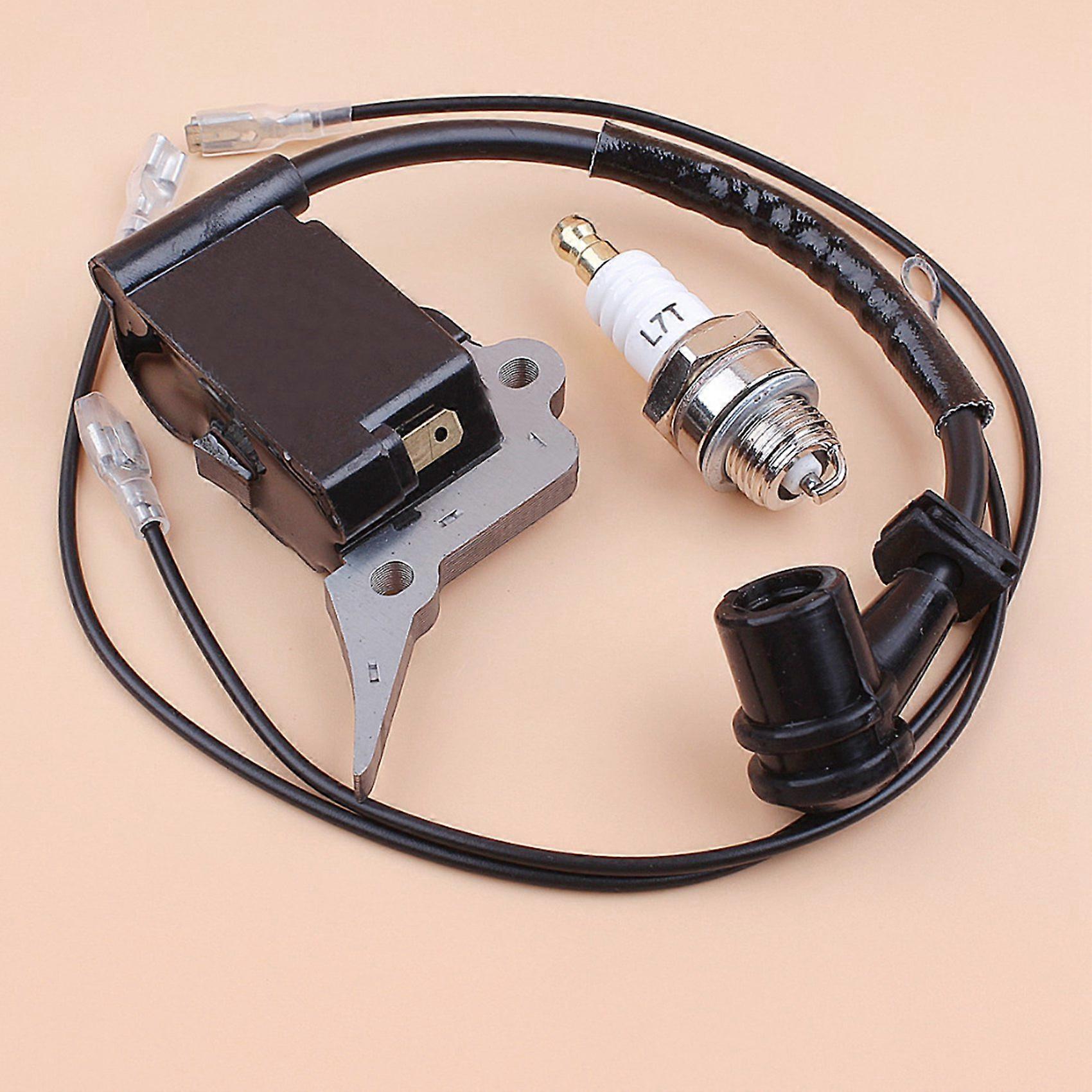 Ignition Coil Module Spark Plug for Chainsaw 2500 25CC ZENOAH G2500 ...