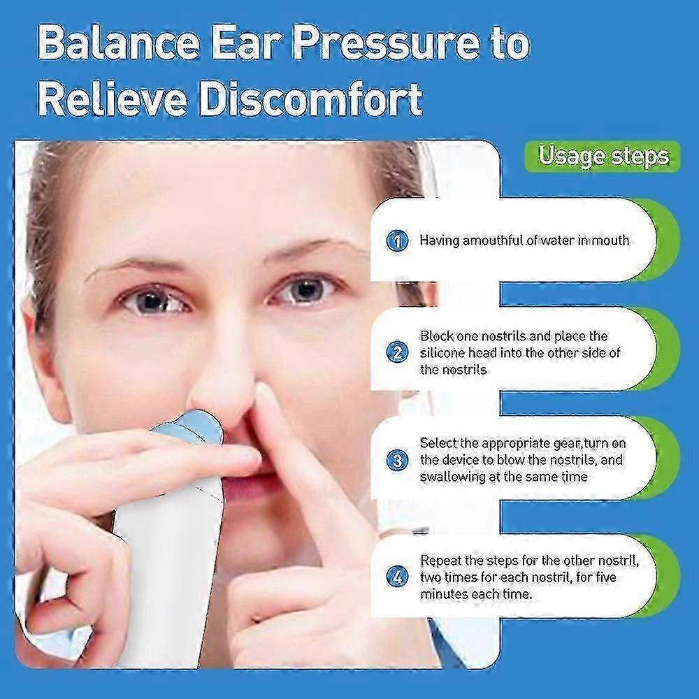 Electriced Ear Pressure Relief Device Eustachian Tube Unblocker ...