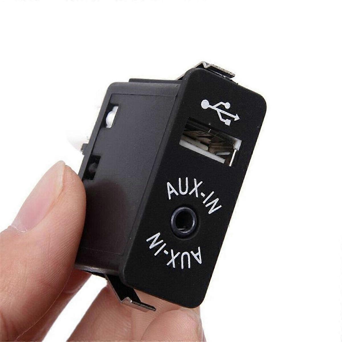 High Quality USB AUX Input Socket Switch 84109237653 9237653 for BMW E60 E61 E63 E64 E81 E82 E84 ...