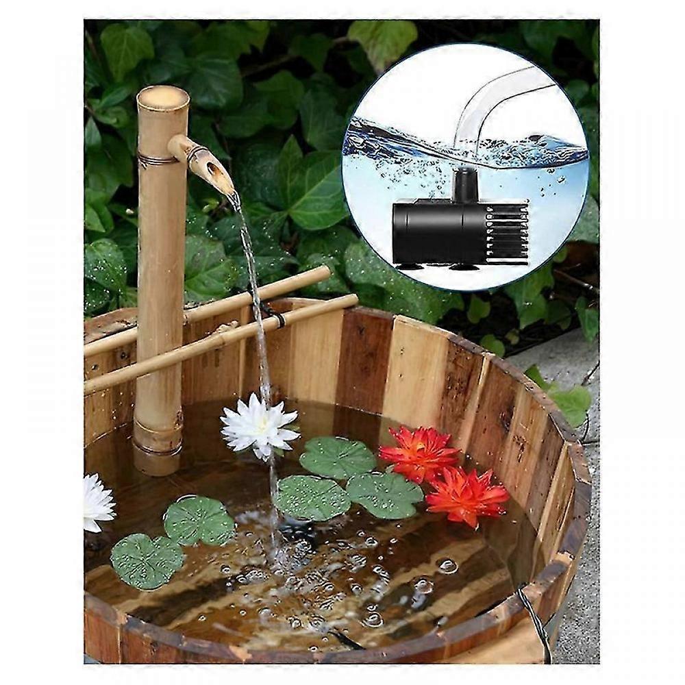 Solar Water Fountain Pump, Solar Bird Bath Pump Outdoor with Tubing ...