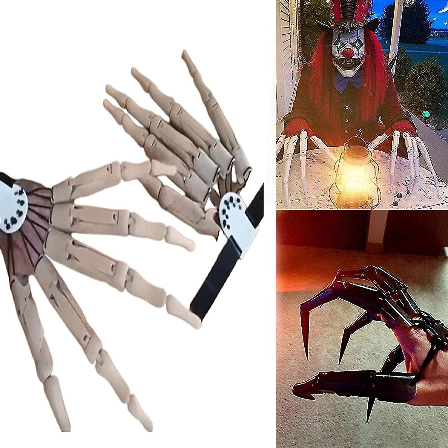Halloween Articulated Fingers, 3d Printed Articulated Finger Extensions ...