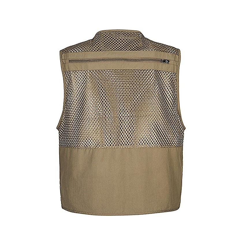 Summer Photographer Breathable Waistcoat Tactical Many Pocket Vests ...