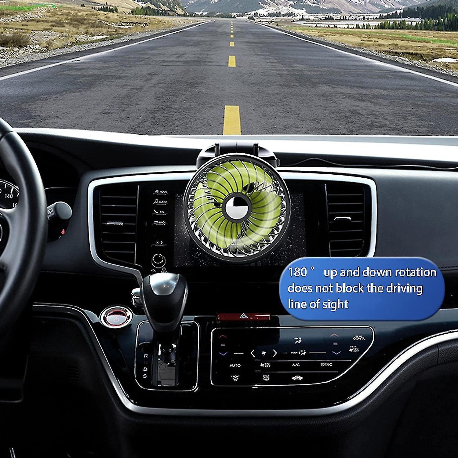 Car Cooling Fan 12v,adjustable Car Usb Fan - 12v Car Ventilation Fans ...