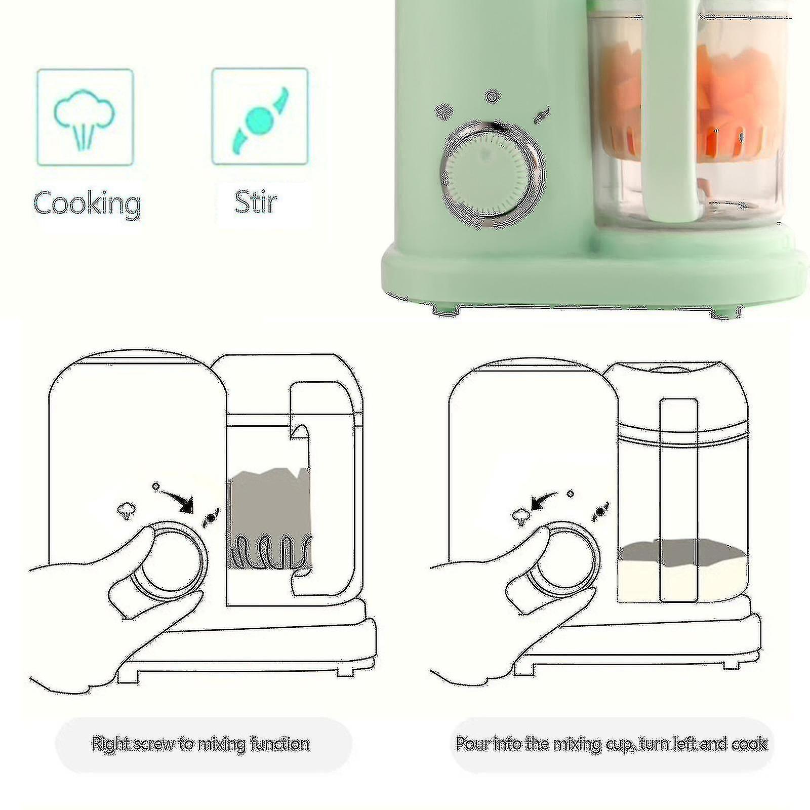 Machine à aliments pour bébés, robot culinaire en purée, cuiseur et ...