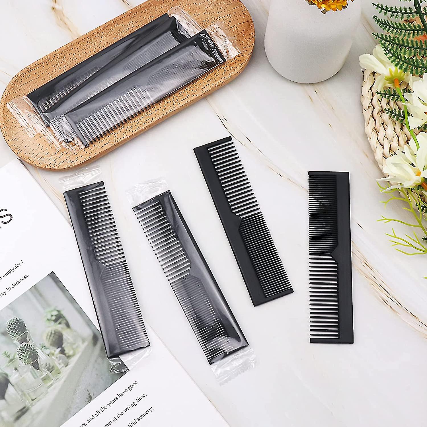 100 Pack Combs Individually Wrapped, Men Pocket Combs Individually ...