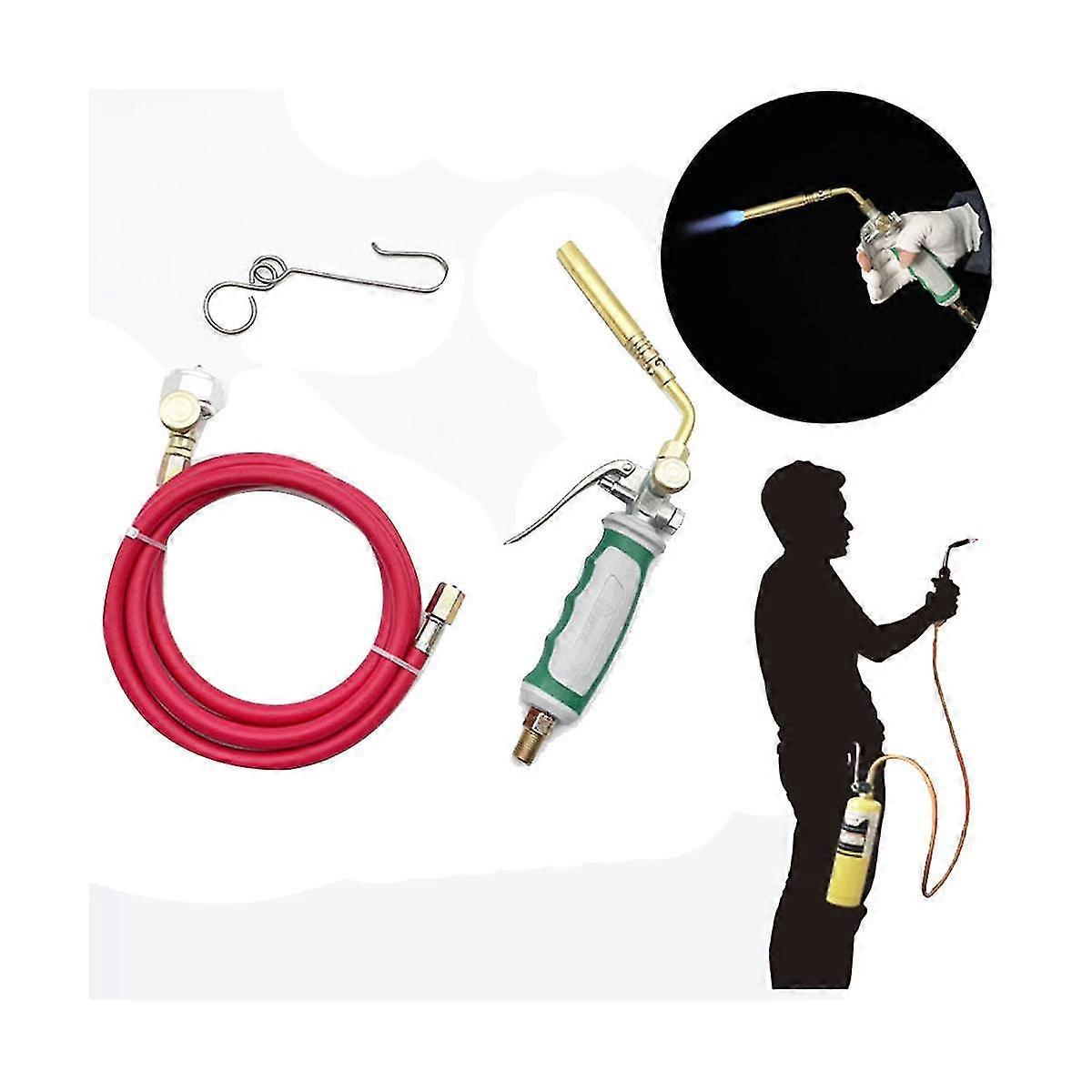 Professional Dual Switch Torch Brazing Torch Of Propane Gas 1.6m Hose ...