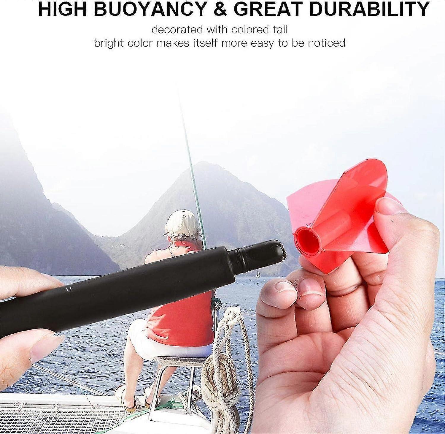 Rosilesi Fishing Marker Float - Colored Marker Float Detachable Tail ...