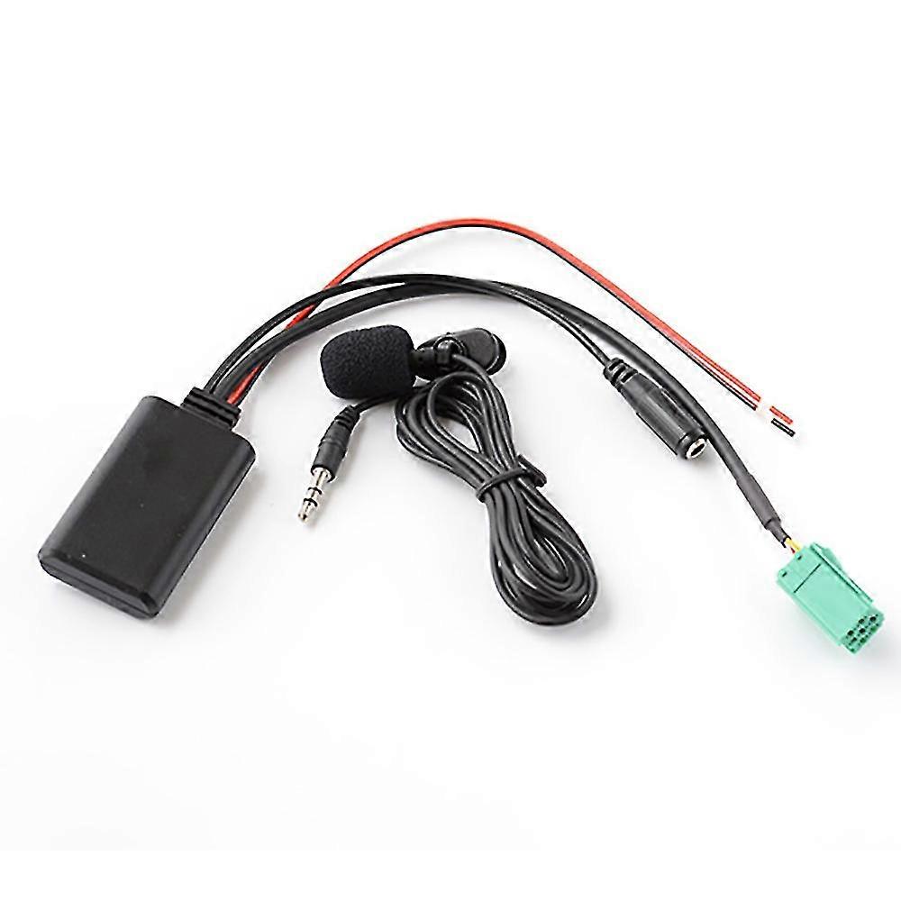 Car Radio Aux Bluetooth Music Phone Call Handsfree Mic Adapter For ...