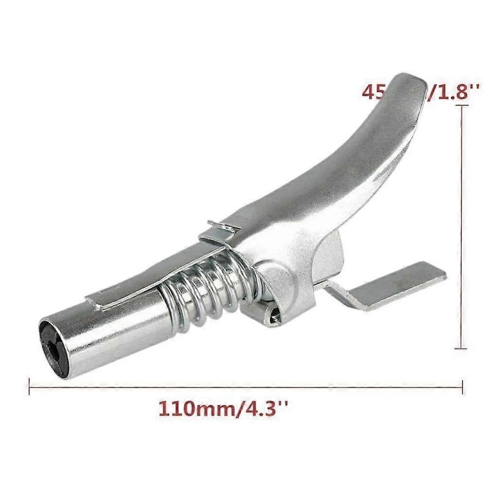 1pc Locking Clamp Type High Pressure Grease Nozzle Double Handle Grease ...