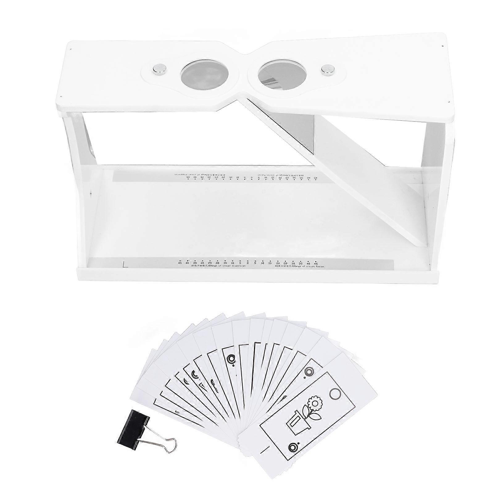 Stereoscope Cheiroscopes Amblyopia Trainer Double White Column Vision ...
