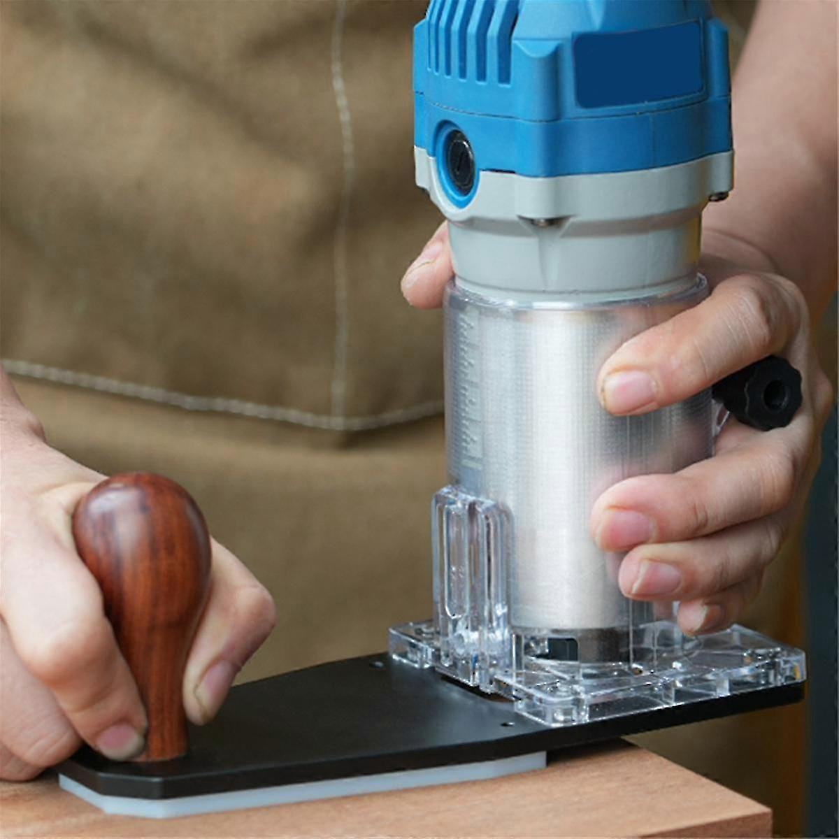 Trimming Machine Balance Plate Arc R-Angle Chamfer Balanced Base Plate ...