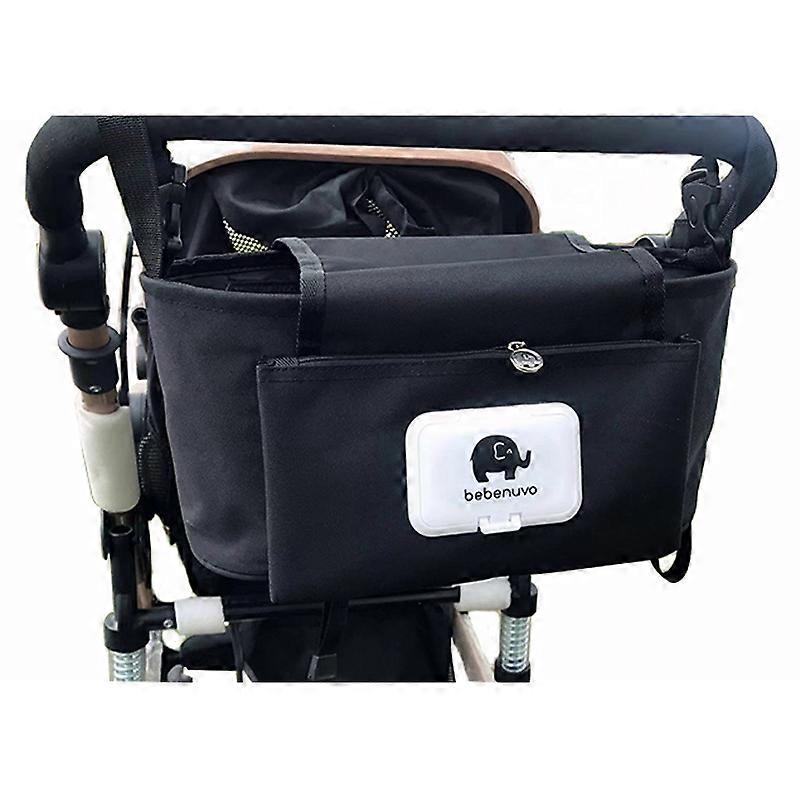 Stroller Organizer Bag Large Capacity Stroller Bag Cartoon Pram Trolley ...