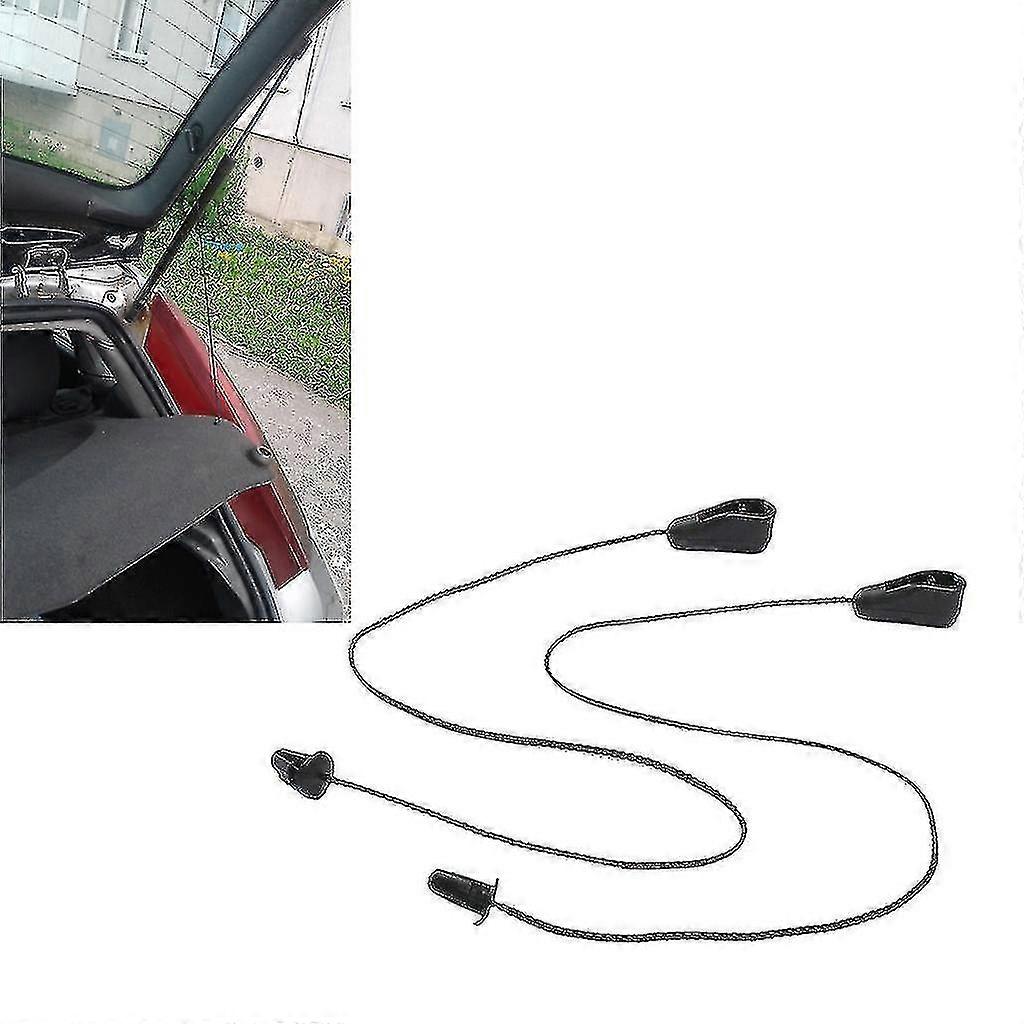 2pcs Pair Rear Trunk Storage Onwards Parcel Shelf Strap String Cord For ...
