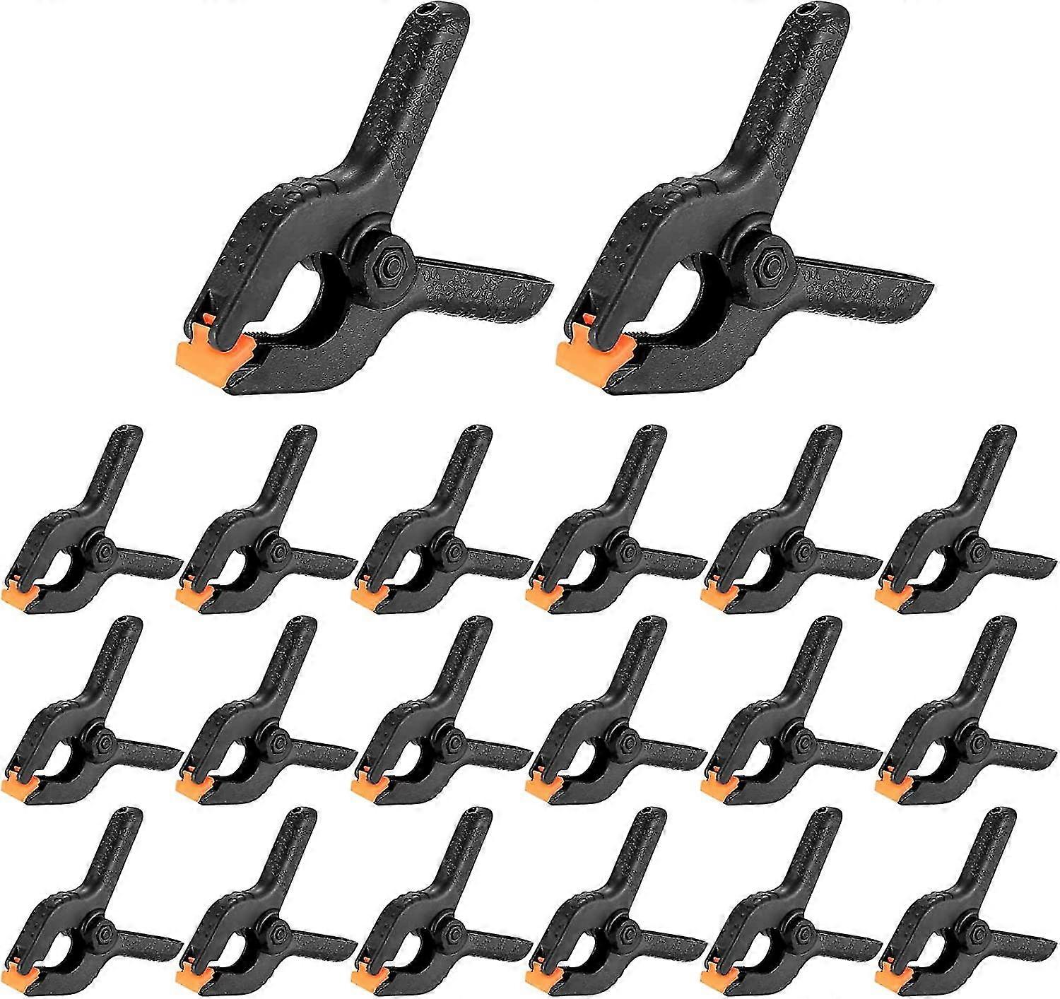 20pcs Spring Clamps, 2 Inch Heavy Duty Nylon Spring Clips, Plastic Grip ...