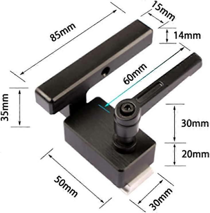 Miter Track Stop, Flip Stop Woodwork T Slot Miter Woodworking Chute ...