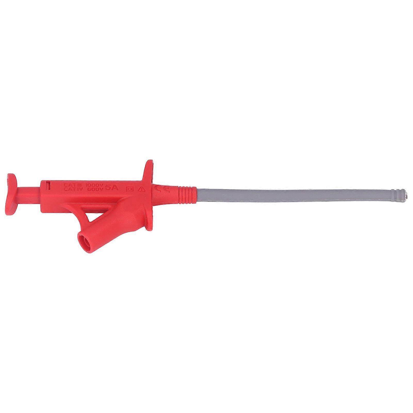 Test Hook Clip Jumper Wires Lead Multimeter Auto Current Flexible J ...