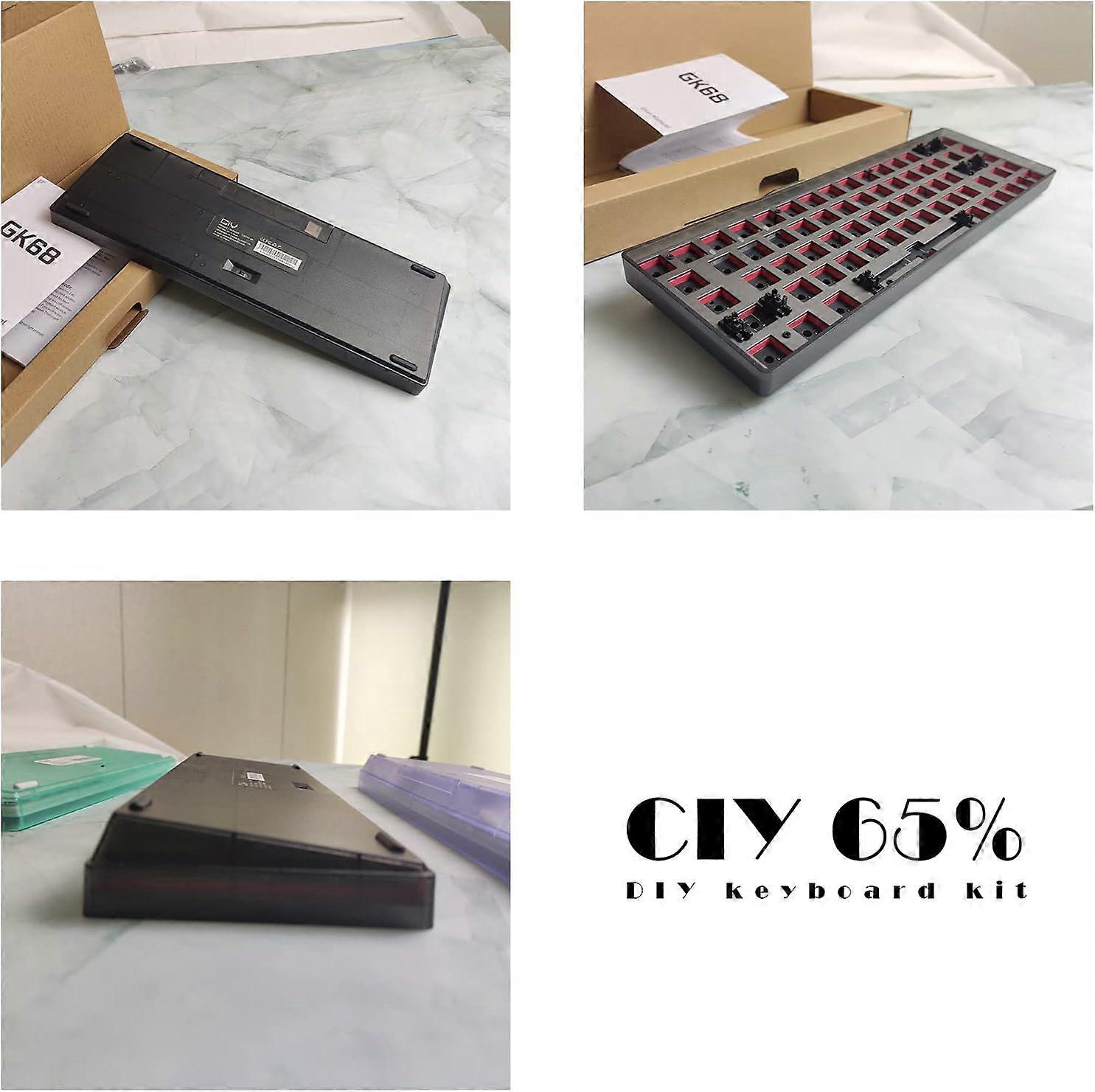 Hot Swap Keyboard Kit Bluetooth-compatible 5.0 Customized Keyboard ...