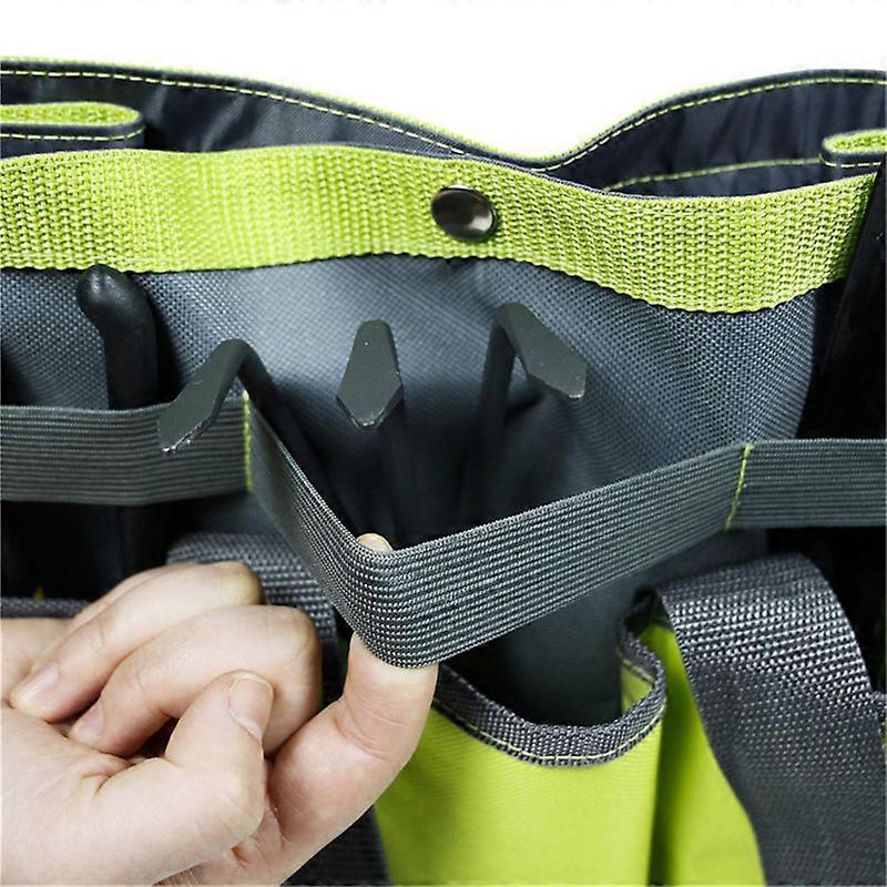 MIMIGO Garden Tool Bag, Garden Tote Storage Bag with 9 Pockets, Home ...