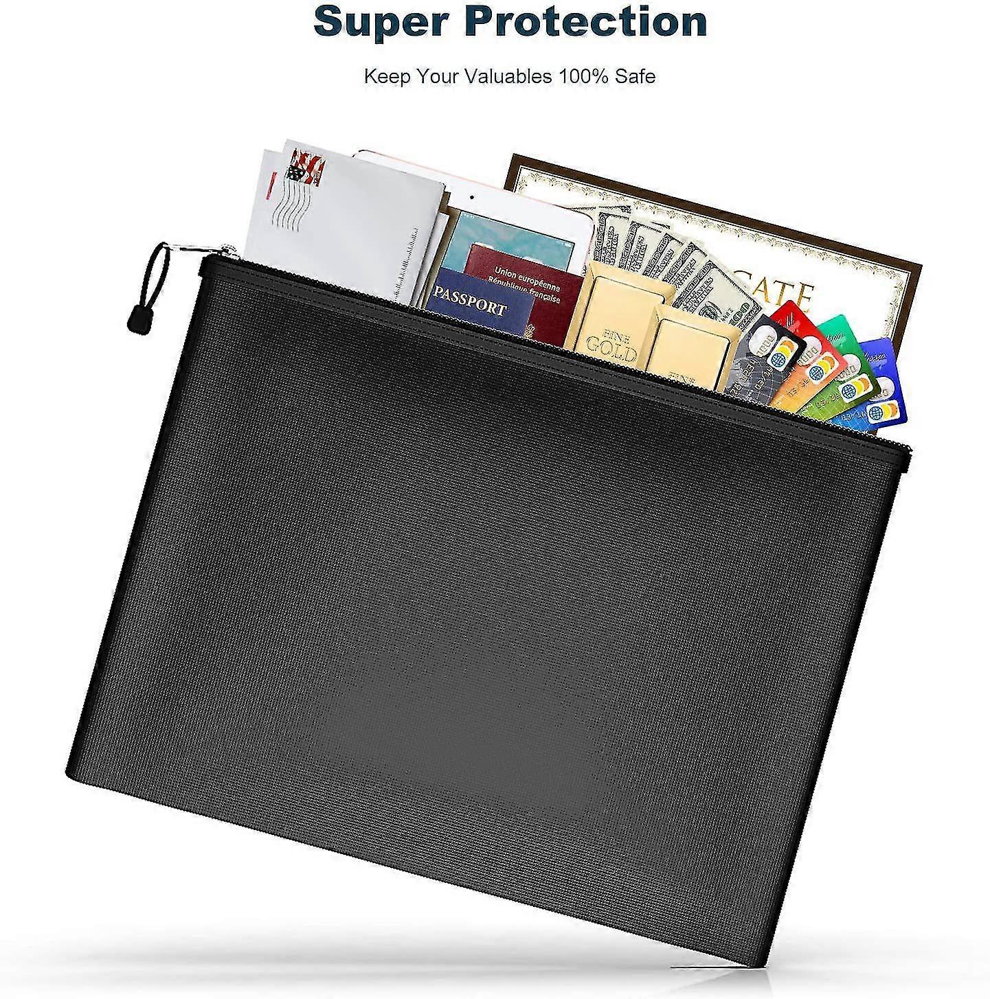 Waterproof And Fireproof Document Bags | Fruugo UK
