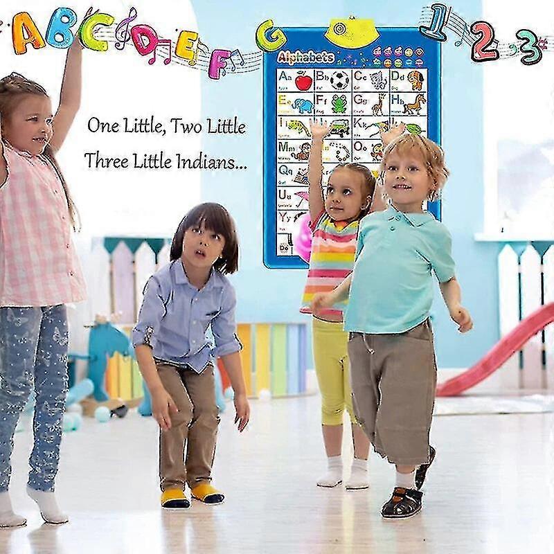 Electronic Wall Chart Interactive Alphabet Toddler Preschool ...