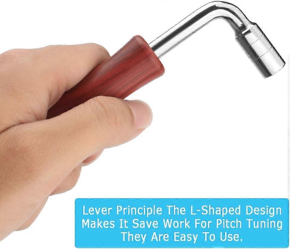 3 Pcs Tuning Key L Shaped Tuning Hammer for Piano Tuning Tool ...