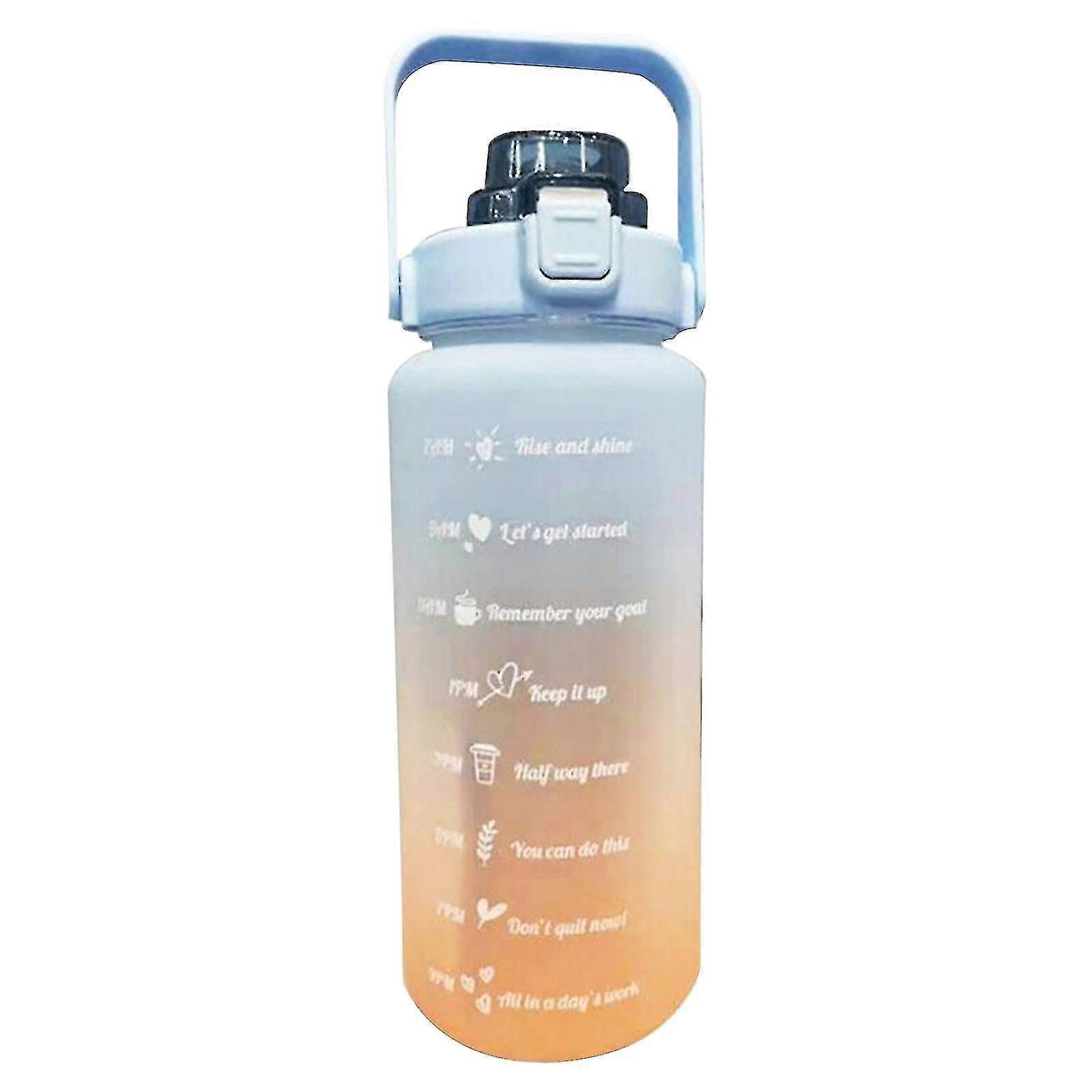Outdoor Water Bottle Time Marker 2l Motivational Bottle Gifts | Fruugo UK
