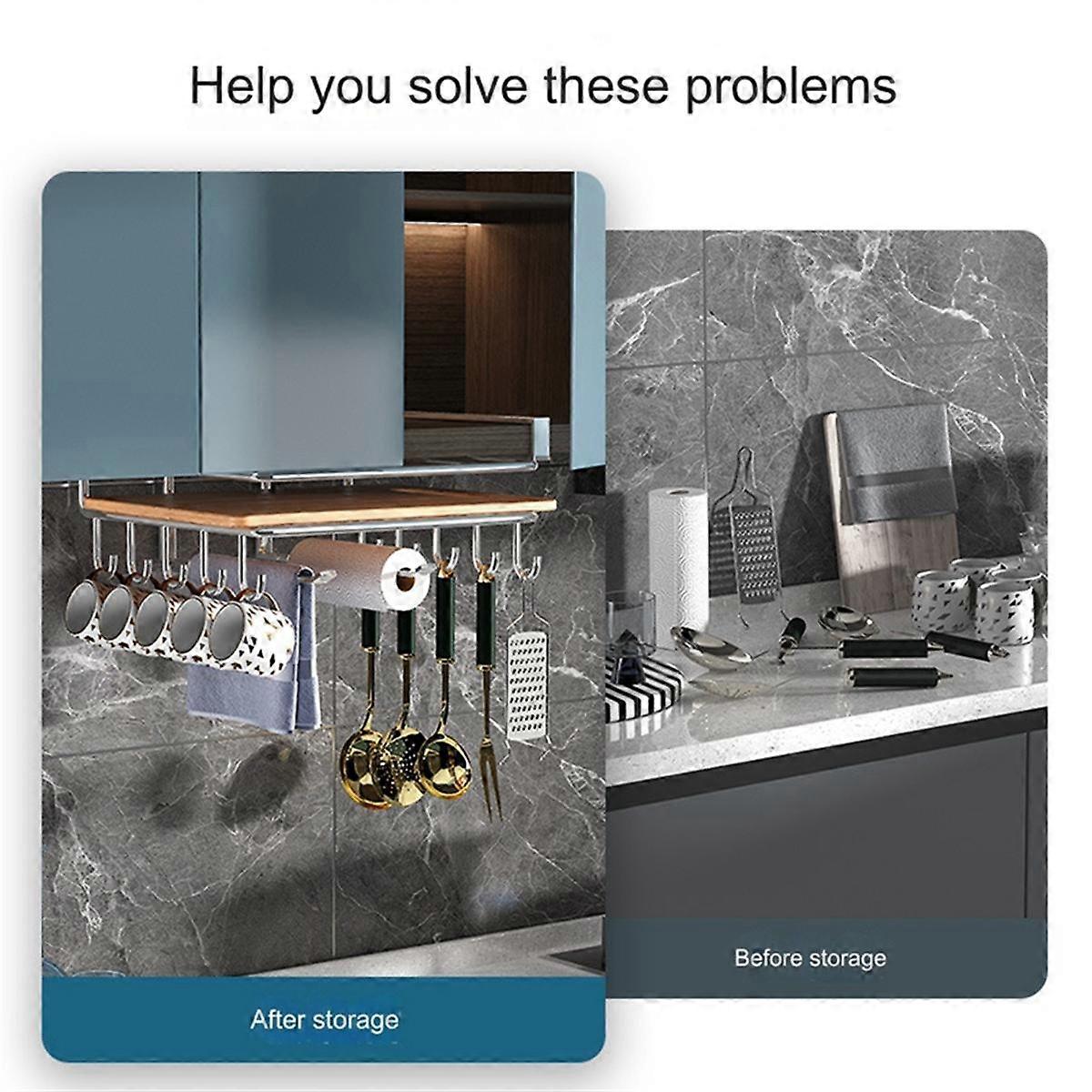 Under Cabinet Cutting Board Holder Stainless Steel Polished Cutting ...