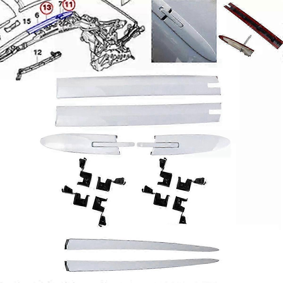 14 Piece Set Roof Active Sunroof Roof Top Hinge Cover For E93 335i M3 ...