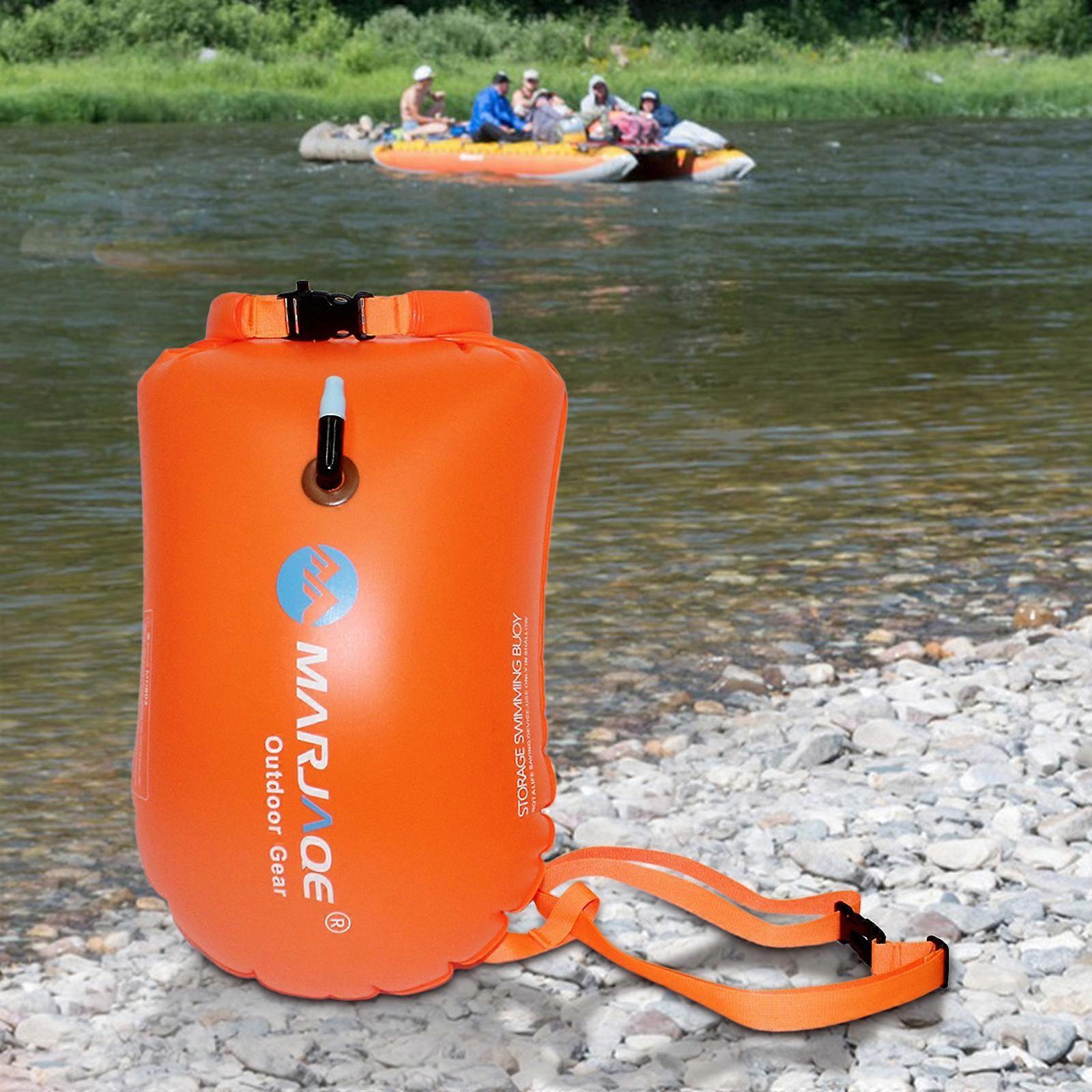 Swim Buoy Swim Insurance Float Highly Visible Lightweight Dry Bag ...