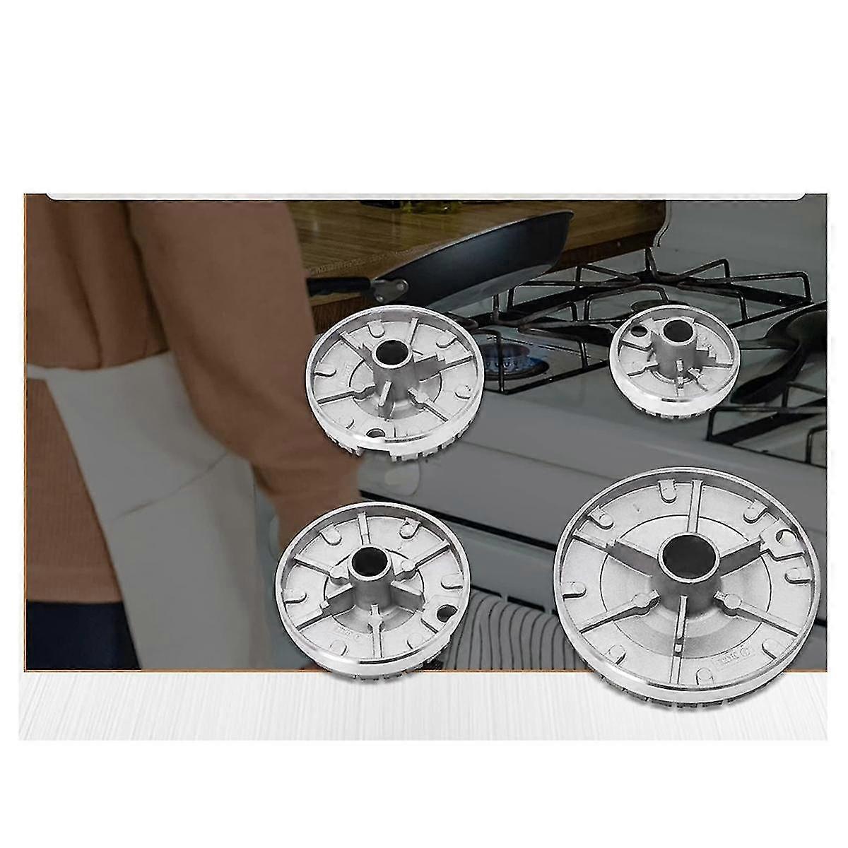 8PCs Gas Stove Burner Cap Replacement Kit, Universal Fit for Hob & Oven ...