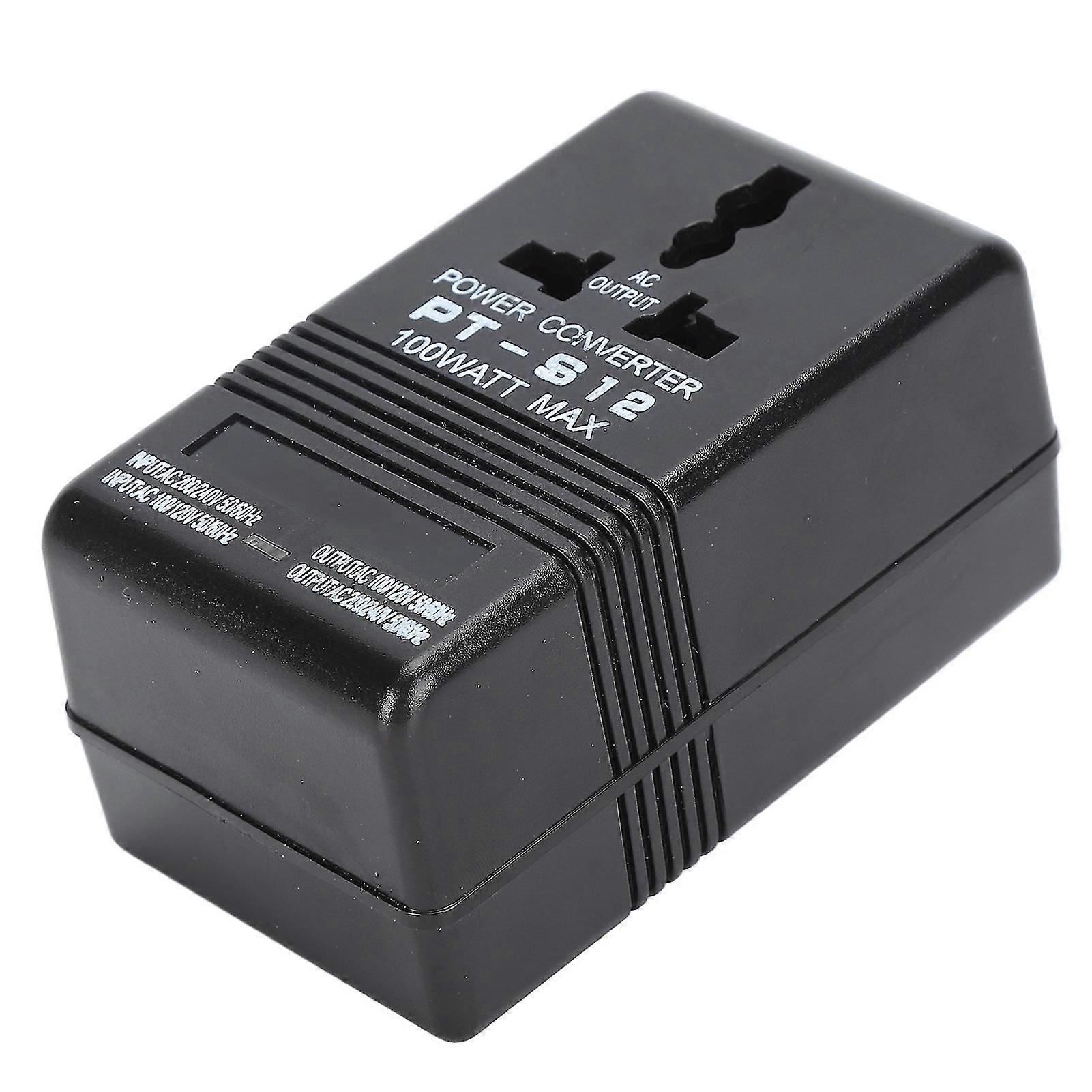 Voltage Converter AC 100v-120v to 220v-240v Step Up Buck Power Adapter Transformer 100w | Fruugo UK