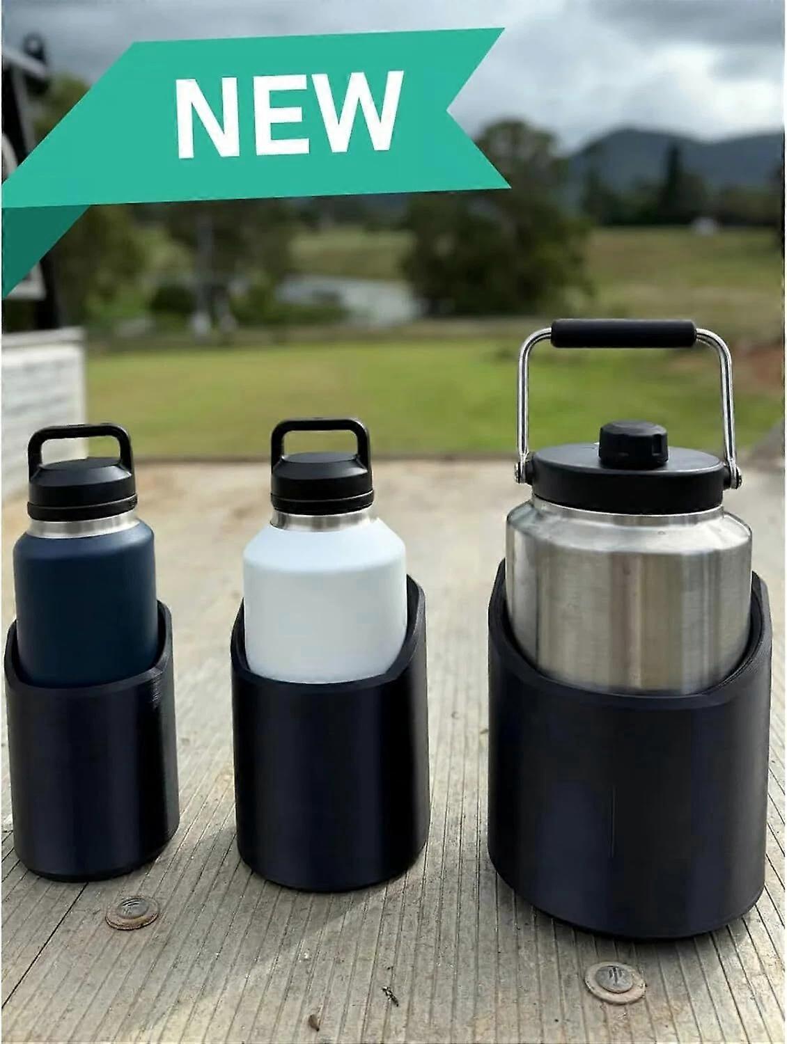 Magnetic Bottle Mounts for 46, 50, 64 oz, 3D Printed Gallon Jug Holder ...