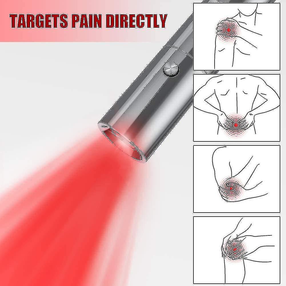 Red Infrared Light Therapy Device Handheld Lamp Body Skin Anti-aging ...