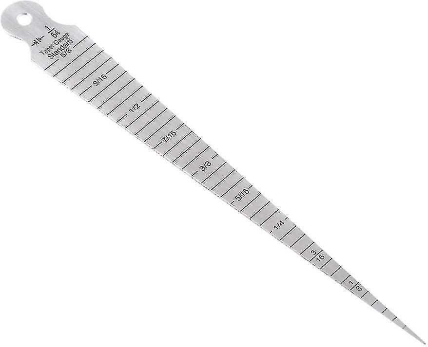 Taper Gauge Wedge Feeler Hole Gauge Stainless Aperture Scale Wedge ...