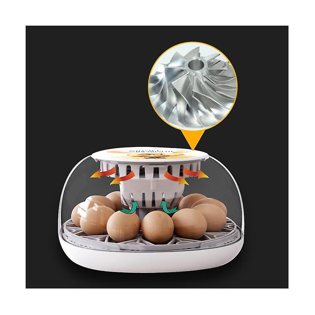 Egg Incubator, 12 Eggs Incubator With Auto Egg-turning, Auto Water ...