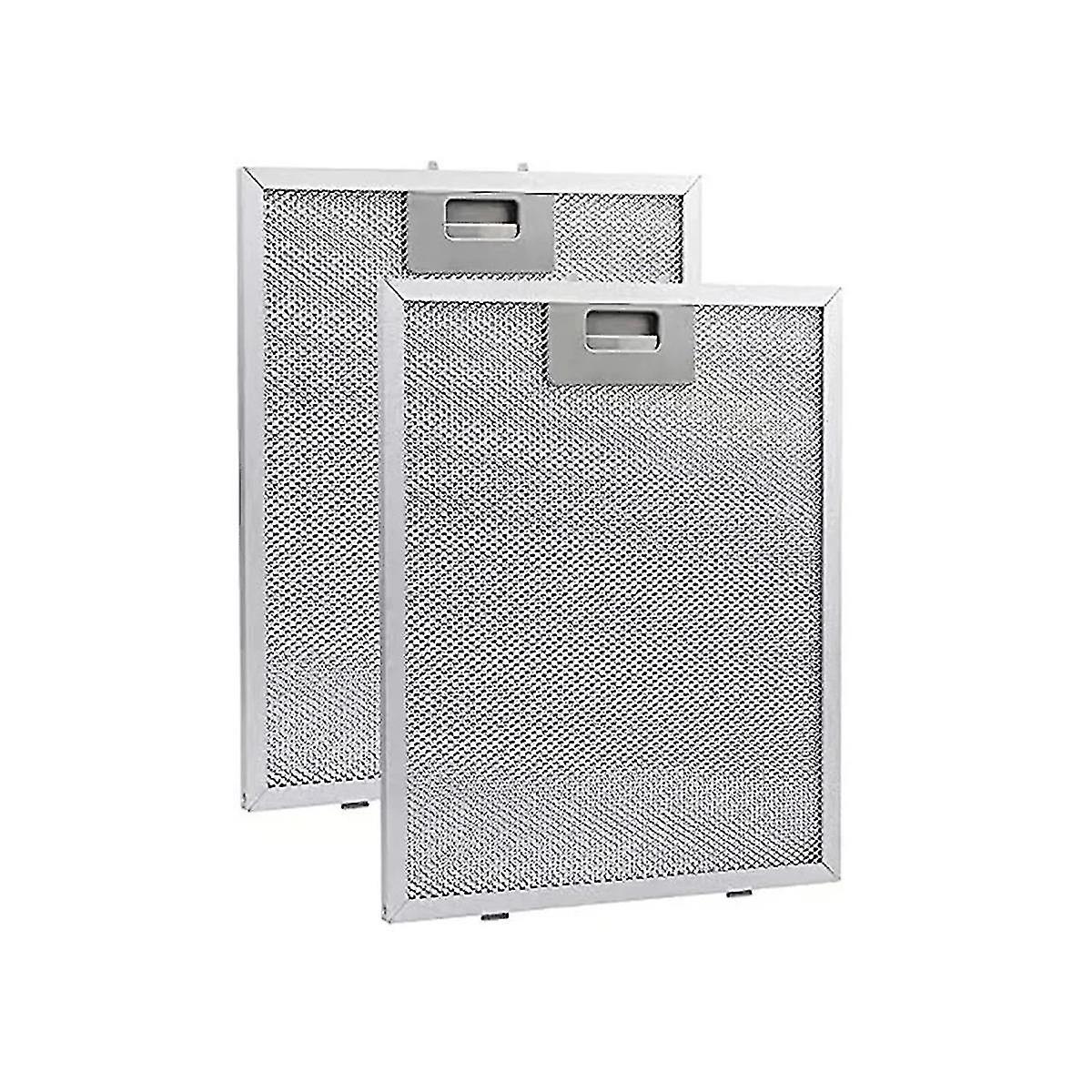 2pcs Range Hood Filter Cooker Hood Grease Filter Kitchen Extractor ...