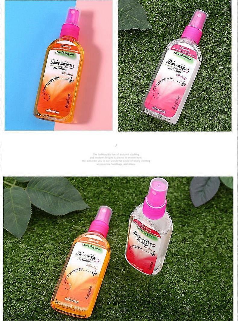 3pcs 80ml Mosquito Spray Thailand Plant Anti-mosquito Bite Swelling ...