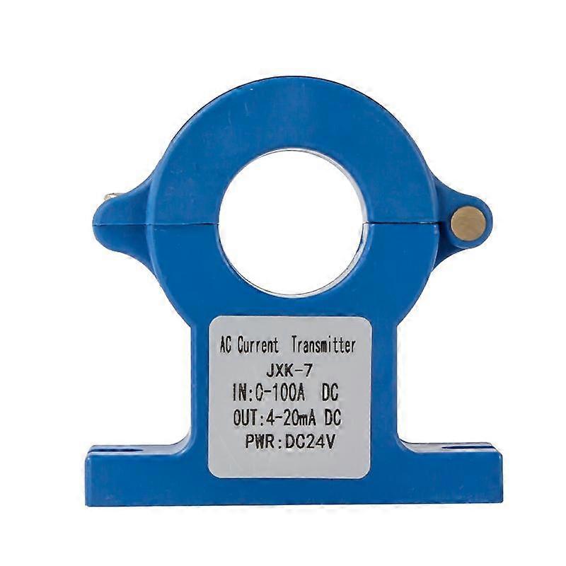 Ac Current Sensor Transmitter Transducer 4-20ma 0-10v Split Core Hall ...