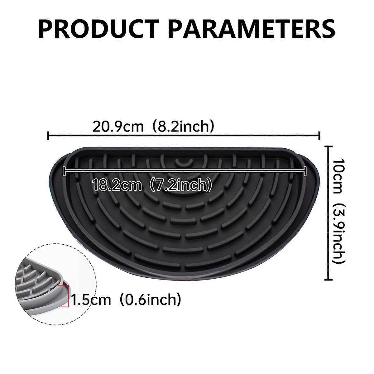 Refrigerator Drip Tray Catcher, Mini Fridge Drip Tray Protects Ice and ...