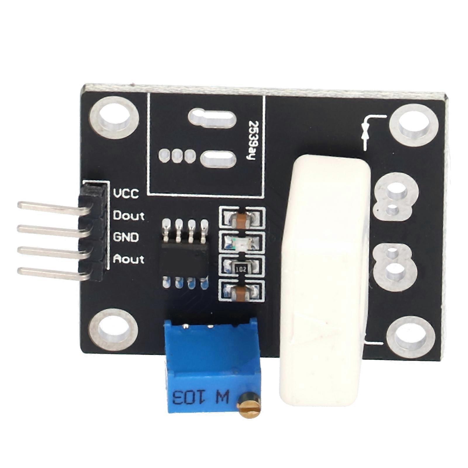 Hall Current Sensor Module Adjustable Short Circuit Overcurrent Protection Detector 70A WCS1700 ...