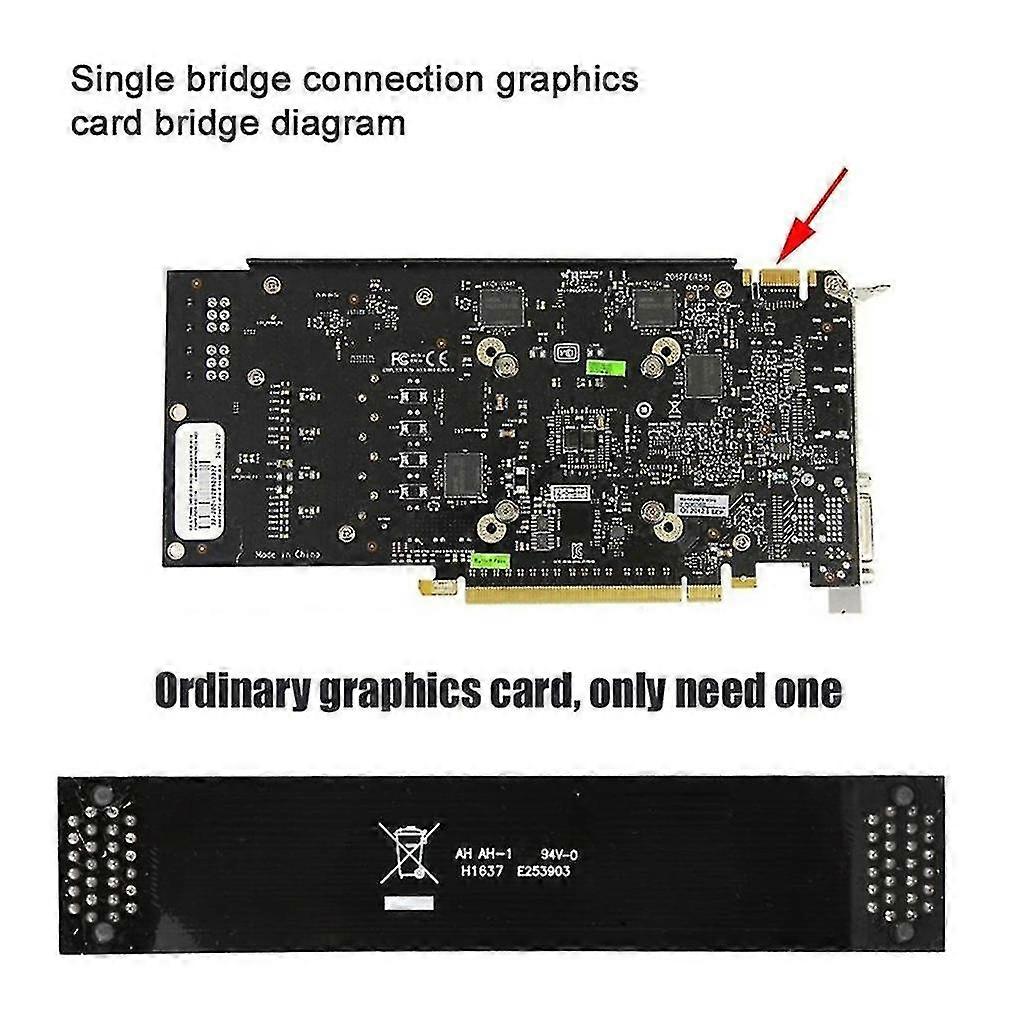Dual Graphics Card Sli Bridge Cable - Unleash The Full Potential Of ...