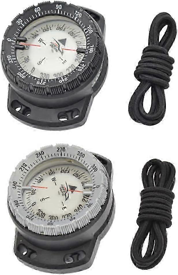 Dive Compass Scuba Luminous Wrist Compass Waterproof Underwater ...