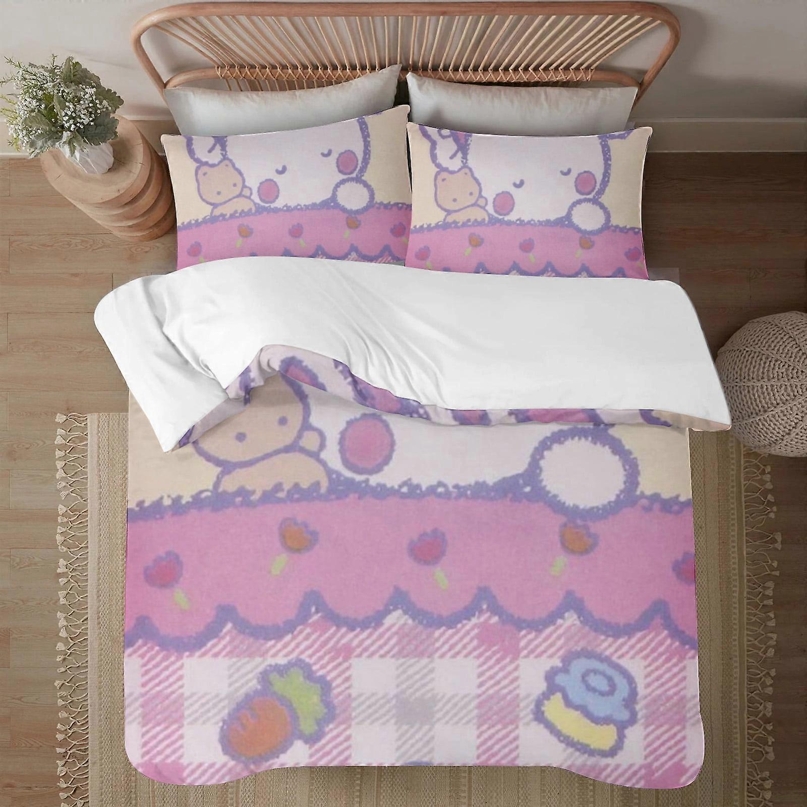 v6167 Bed Sheets Bedding Cheery Chums 3-Piece Bedding Set1 Quilt Cover ...