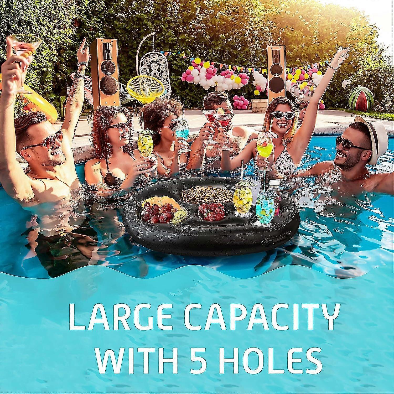 Premium Floating Drink Holder For Pool, Pool Drink Holder Floats ...