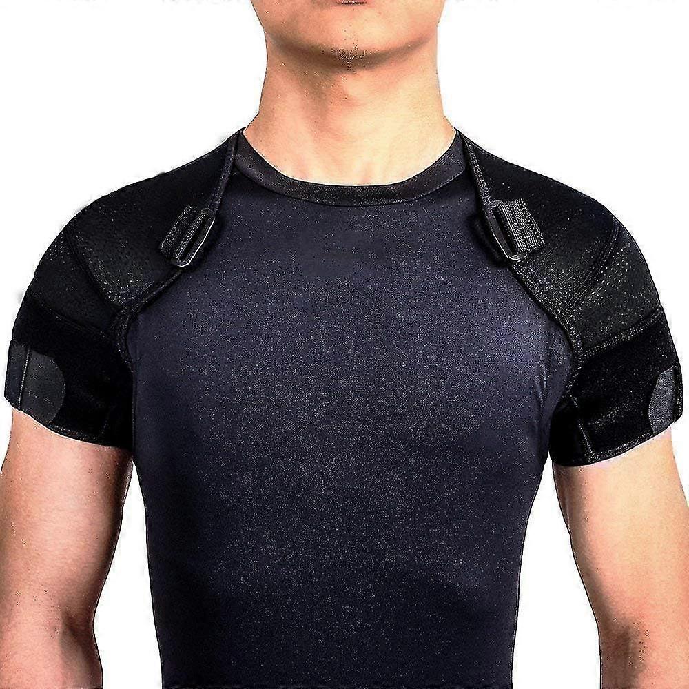 Double Shoulder Brace for Women & Men, Shoulder Pain Relief Double ...