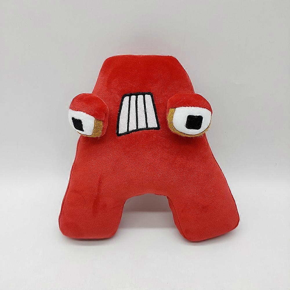 Alphabet Lore Plush Toys A-Z English Letter Stuffed Animal Plushie Doll ...