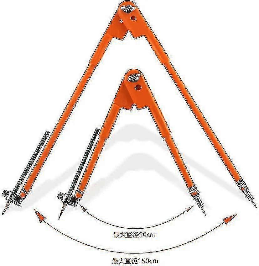 Professional Compass For Woodworking,large Diameter Adjustable Dividers ...